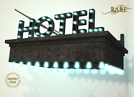 Second Life Marketplace - [Schultz Bros.] 02. Hotel Marquee - RARE